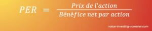 Ratio cours bénéfice : comment en tirer parti